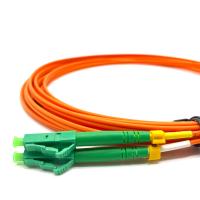 China 0.3dB Lc Lc Duplex 50 125 Multimode Fiber Patch Cable for sale