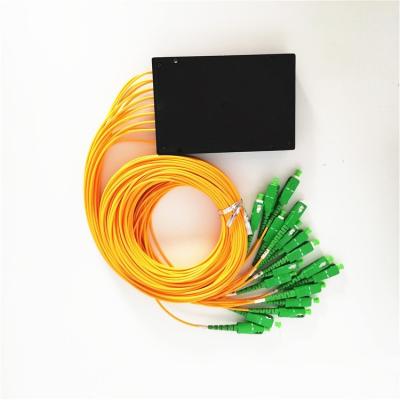 China Caja del divisor de la fibra óptica del conector del PVC G657A1 2.0m m SC/APC de la caja del ABS en venta