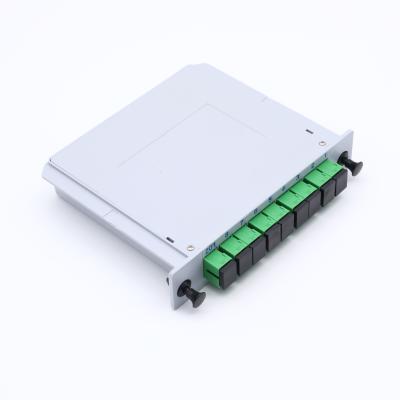 中国 挿入カードSCのコネクター光学1x8 Plcのディバイダー 販売のため