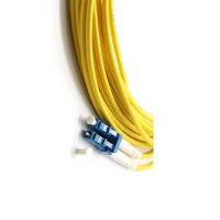 China SC to LC Multimode Fiber Patch Cord Low PDL 0.25dB Insertion Loss Duplex for sale