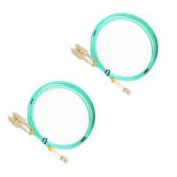 China 3.0mm Multimode Fiber Patch Cable LC to SC Duplex OM3 1 Meter for sale