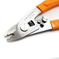 China FTTH Cable Stripper Tool 0.9mm Fiber Optic Wire Stripper 125um Cladding for sale