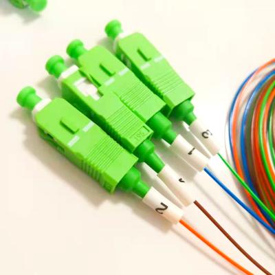 中国 FTTH 1x4のSc/Apcのコネクターが付いている鋼鉄管のタイプ繊維光学PLCのディバイダー 販売のため