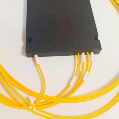 China Divisor em forma de caixa do PLC da fibra ótica 1x4 do único modo do ABS sem conector à venda