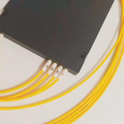 China Divisor em forma de caixa do PLC da fibra ótica 1x4 do único modo do ABS sem conector à venda
