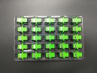 China SC / APC Simplex Fiber Optic Cable Adapter Singlemode for sale