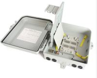 China ABS FTTH Fiber Optic Splitter Distribution Terminal Box 16 Core Waterproof for sale