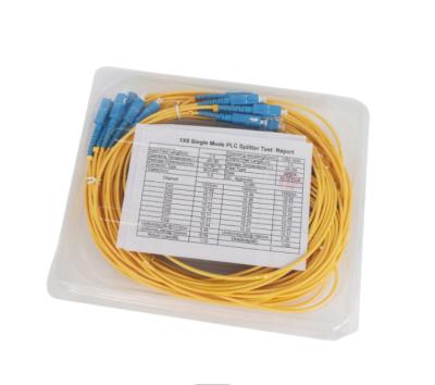 China 1*16 ABS BOX Fiber Optic PLC Splitter 1 TO 128 WAYS With SC/UPC Connectors for sale
