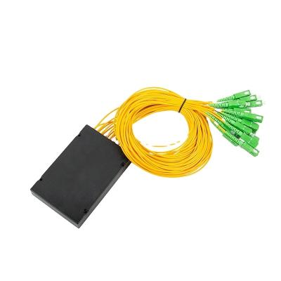 Китай тип Splitter коробки ABS 1*4 1*8 PLC оптического волокна с соединителем SC/APC продается
