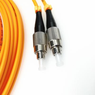 China SC / UPC FC/UPC PVC LSZH G657A Duplex Fiber Optic Patch Cord 2.0mm 3.0mm for sale