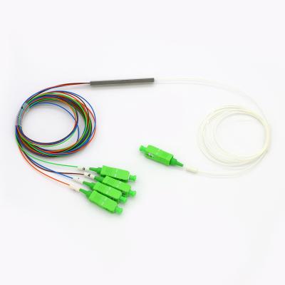 Cina Tipo d'acciaio separatore a fibra ottica della metropolitana di LSZH/PVC 1*4 SC/UPC dello SpA in vendita