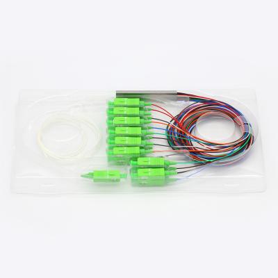 China 1x16 Mini Type 0.9mm 1M G657A1 PLC Splitser met SC/APC-schakelaar Te koop