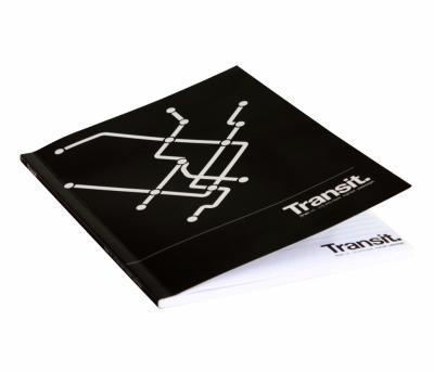 China Black Cover Custom Design Notebooks Printing , Custom Business Notepads for sale