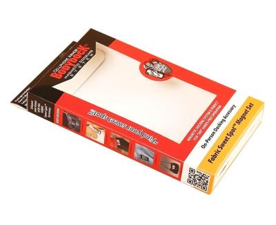 China Cellphone Case Paper Packaging Boxes with Clear Window Custom Logo for sale