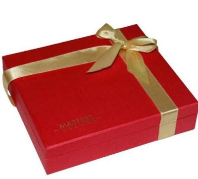China Eco Friendly Custom Christmas Paper Gift Boxes With Lids SGS QS Certified for sale