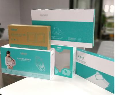 China Baby Products Paper Packaging Boxes With CMYK Offset / PMS Printing for sale