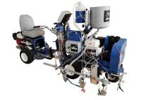 China 98:2 two components spraying pavement line marking machine for sale