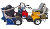 China PCD Road Line Marking Removal Machine With Suction Recycle for sale