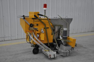 China Twee componenten 2K Convex Line Profile Line Road Marking Machine Te koop