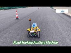Máquina de marcado de carreteras de línea principal de robot inteligente GPS Posicionamiento por satélite