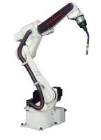 China Robot Base Plate Welding Machine RW-120/300 for 300mm Diameter 12m Length Light Poles for sale