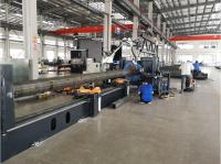 China 350mm 2000mm Automatic Robotic Welding Machine with CNC Door Cutting for Light Poles for sale