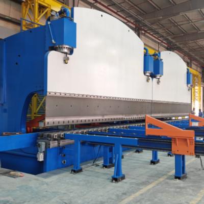 China CNC Tandem Hydraulic Press Brake Machine with 2X1200Ton Working Force and 2X6250mm Length of Table for Long Service Life for sale