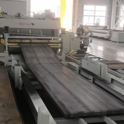 China CTL12×1600 Fully Automatic Cut To Length Line for 1600mm Width Steel Coils with 30 Ton Capacity for sale