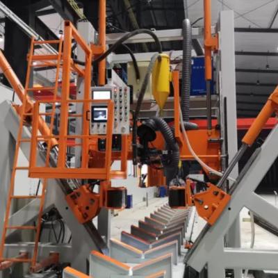 China HM2500/14000 14m CNC Automatic Light Pole Seam Closing Welding Machine Max 2500mm Diameter for sale
