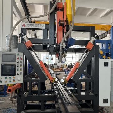 China Light Pole Shut-Welding Machine for circle and polygon pole / tube 14000mm length for sale