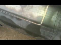 Máquina de corte de portas de soldadura de placas de pólo leve