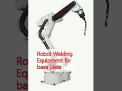 Robotarmaterieel voor het lassen van basisplaten