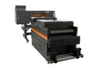 China 60cm DTF Printer 2 Head Large Format T Shirt Hoodie Printing Machine 60cm Width for sale