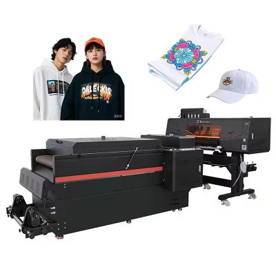 China Manufacturer Supplies I3200 60cm Embossed Dtf Direct Film Printing T-shirt Machine Automatic Dtf Inkjet Printer for sale