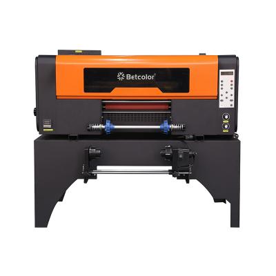 China UV DTF Printer for Phone Case Glass Products Ceramic Products 3 Print Heads 30CM UV DTF Printer Crystal Label Sticker Printer for sale