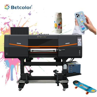 China 60cm UV Dtf Multifunctional Inkjet Printer Printing Machine for UV Logo Transfer Sticker 3 Heads UV DTF Printer for sale