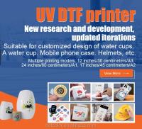 China A3 30cm UV DTF Printer 1600-U1 1-Head with Auto Color Calibration for Multi-Task Processing for sale