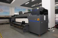 China HB1804 4-Head Hybrid UV Printer 1.8m Large Format Flatbed Printer 4-Color for sale
