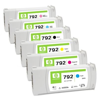 China Betcolor Latex Cartridge Compatible 792 H P Designjet L26500/L28500 Printers-Re-Manufactured Full 775ML Latest Chip 100% for sale