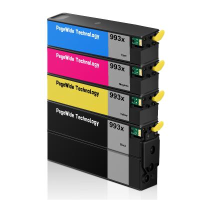 China Betcolor 993XL HP Compatible Remanufactured Full Color for Cartridge 460ml Black/250ml CMY Bulk Packaging Digital Printing for sale