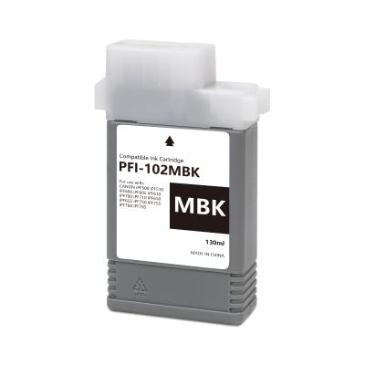 China Betcolor PF-102 130ml Multi-color Compatible for Cartridge for IPF 510/600/605/610/710/650/655/750/755 Plotters Disposable Chip for sale