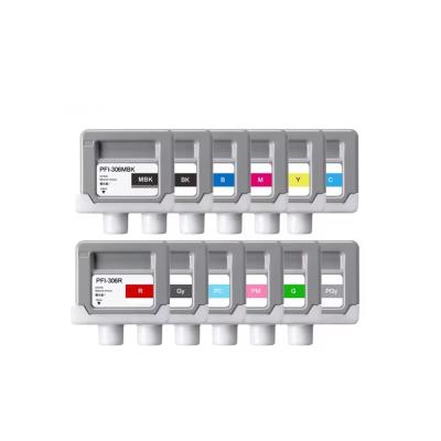 China Betcolor PFI-306 Ink Cartridge  for Cartridge Compatible 330ml for IPF8400/IPF9400Plotter Ink Cartridge with Chip for sale