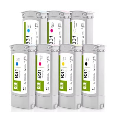 China Betcolor 775ml HP Latex 310/330/360/335 Printer Compatible for Cartridge for HP 831 Imported Chip Digital Printing 100% for sale