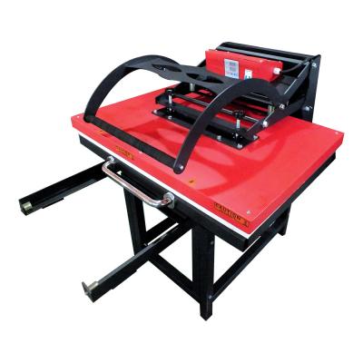 China Hot Sale Manual Grade 80*100cm Heat Press Machine T Shirt Printing Sublimation Transfer Machine Clothes for sale