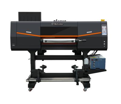 China Multifunctional Inkjet Printer Machine Glass Bottle Phone case Product Labeling 3 Print Heads 60CM UV DTF Printer for sale