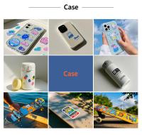 China UV DTF Printer 30cm Cup Bottle Printing Machine Direct Varnish Sticker Printer for sale