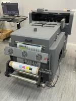 China A3 33cm DTF Inkjet Printer with Shaker Dryer Oven Multi-function Automatic T-shirt Printing Machine for sale
