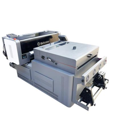 China Betcolor Dtf Printer Printing Machine T-Shirt Printing Machine Xp600 600A1 2 Heads A1 60CM DTF Printer All-in-One Printer for sale