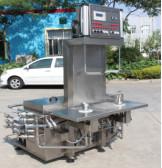 China High quality single-head stainless steel beer keg filling and washing machine for sale
