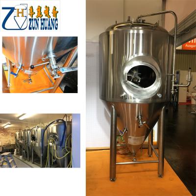 China 1000L Stainless steel beer fermentation conical tank for brewery for sale
